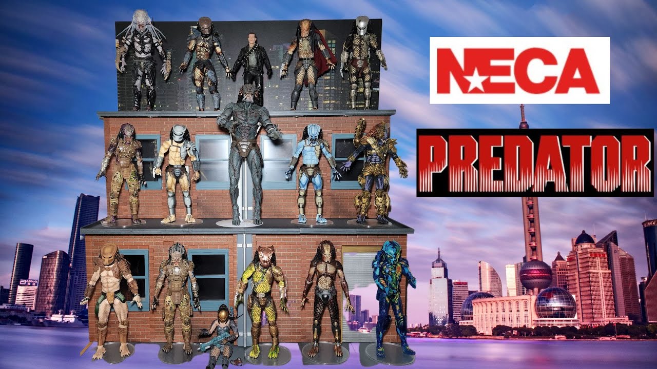 Neca Predator Action Figures - YouTube
