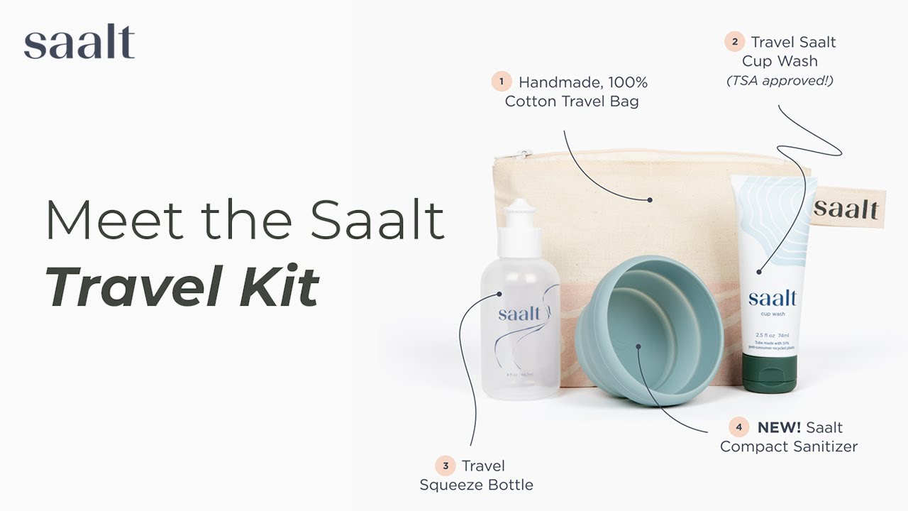 Saalt Travel Kit Launch Party🎉 - YouTube
