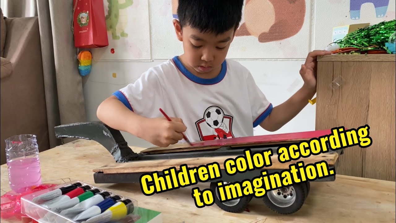 Color according to your imagination. #truckbuild #truckrc - YouTube
