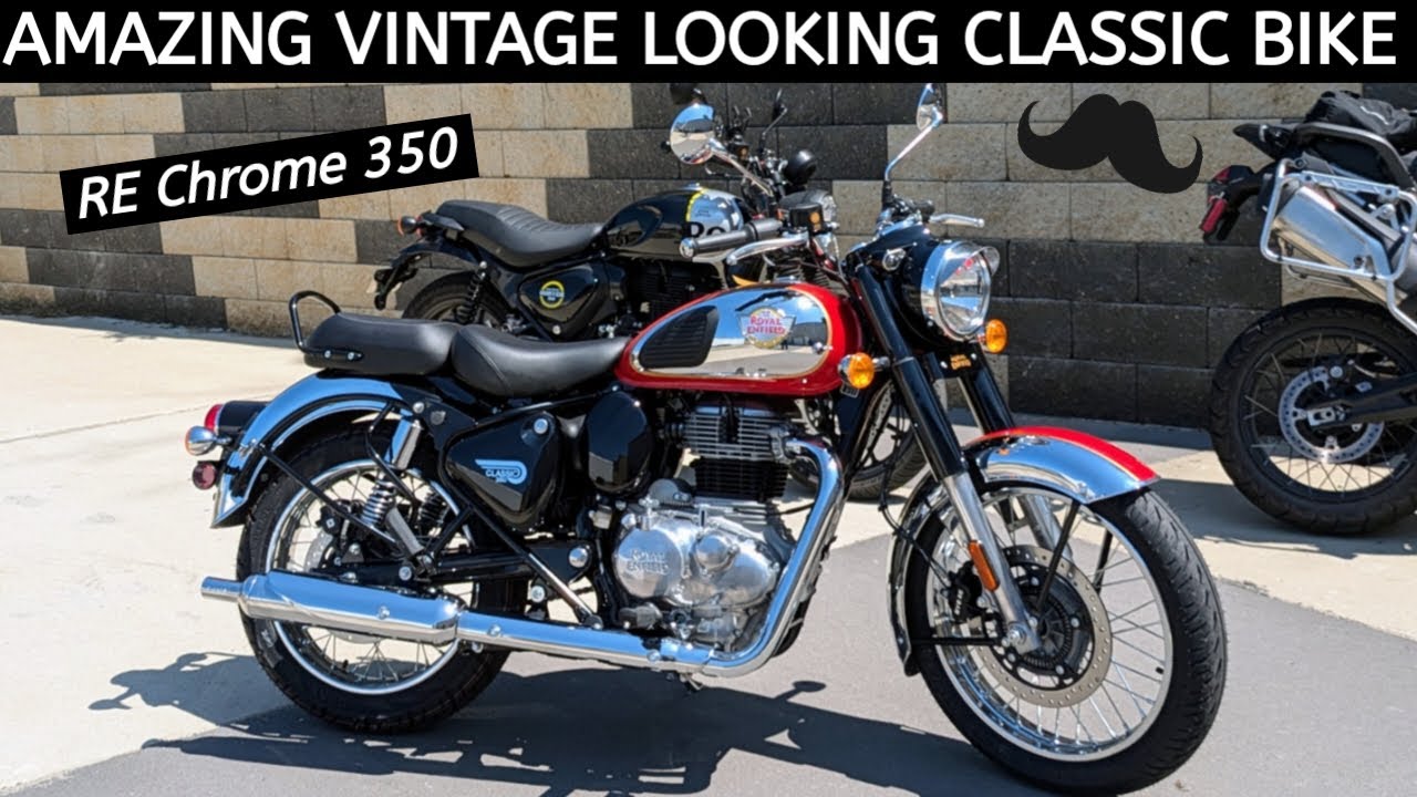 Beautiful Classic RE 350 - Vintage Look & Sound, Modern Motorcycle ...