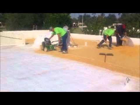 All Roofs, Inc.Scarify Foam Roofing Phoenix Az - YouTube