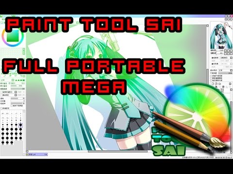 Descargar e instalar Paint Tools SAI [MEGA] [PORTABLE] -2016 - YouTube