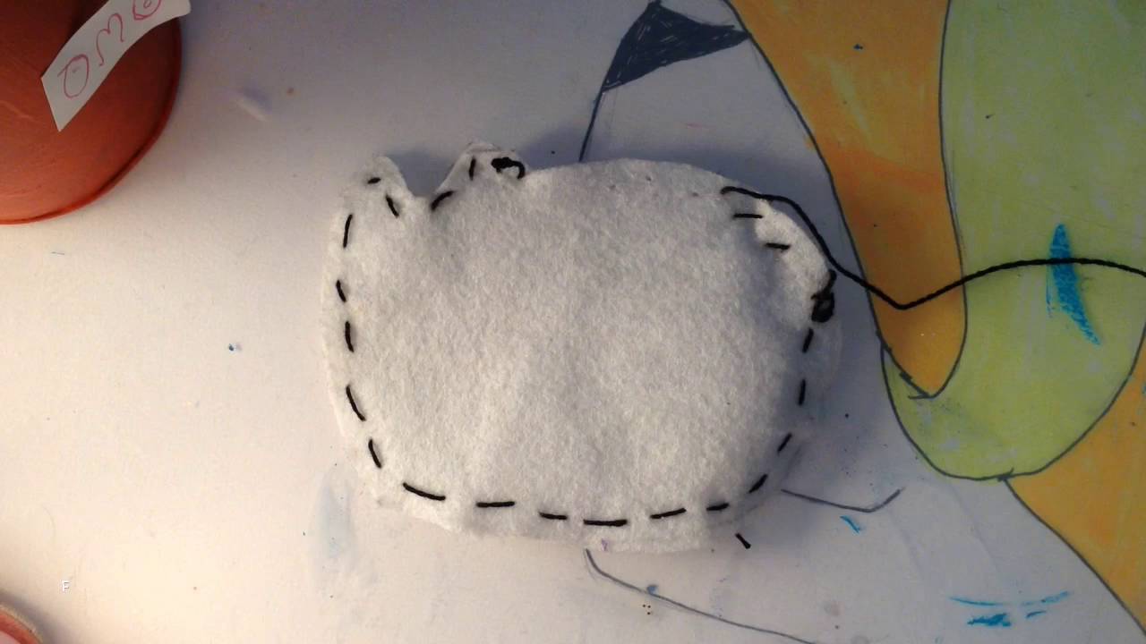 DIY-Pusheen the cat plush toy - YouTube