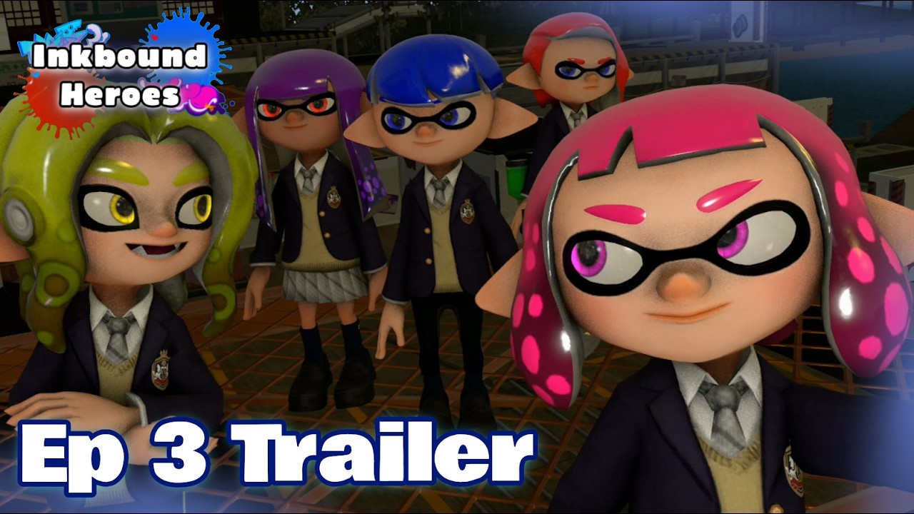 Splatoon animation: Inkbound Heroes I Episode 3 Trailer - YouTube