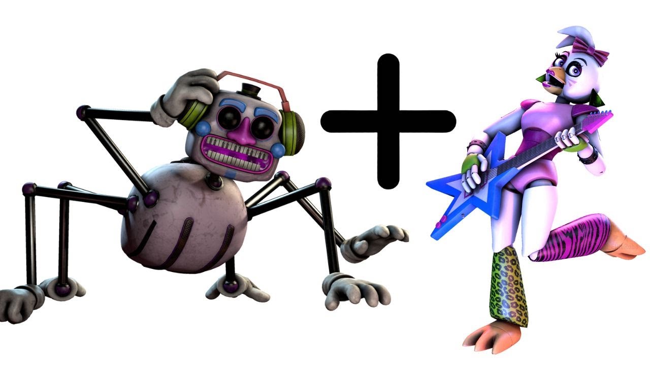 DJ Music Man + Glamrock Chica = ??? FNAF Animation - YouTube