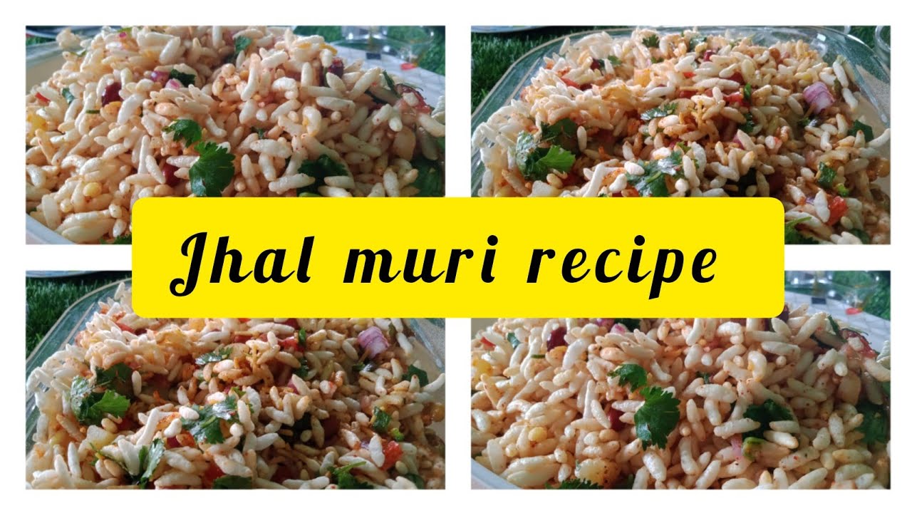 Jhal Muri Recipe |Street style snacks|Indian Recipe|#Kolkata style ...