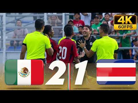 Respuesta al Juego Sucio: México Sub-20 Remonta a Costa Rica y Clasifica al Mundial 2025