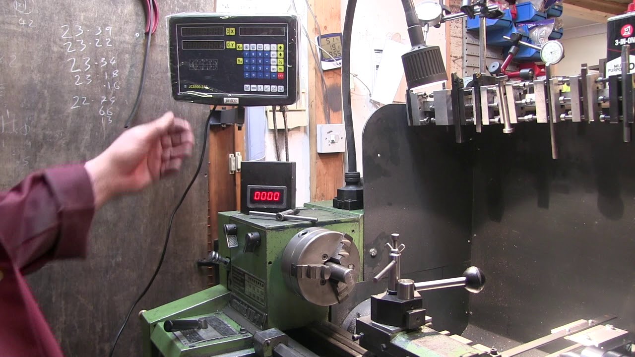 Fitting The DRO to The EMCO, Part Two - YouTube