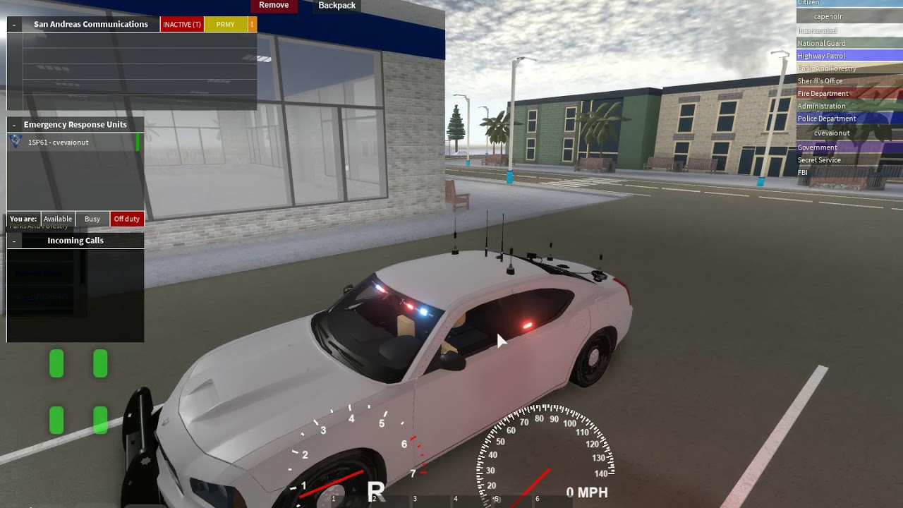 Roblox general play Police cars - YouTube
