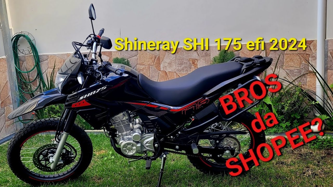 Shineray SHI 175 efi 2024 (BROS da SHOPEE?) - YouTube