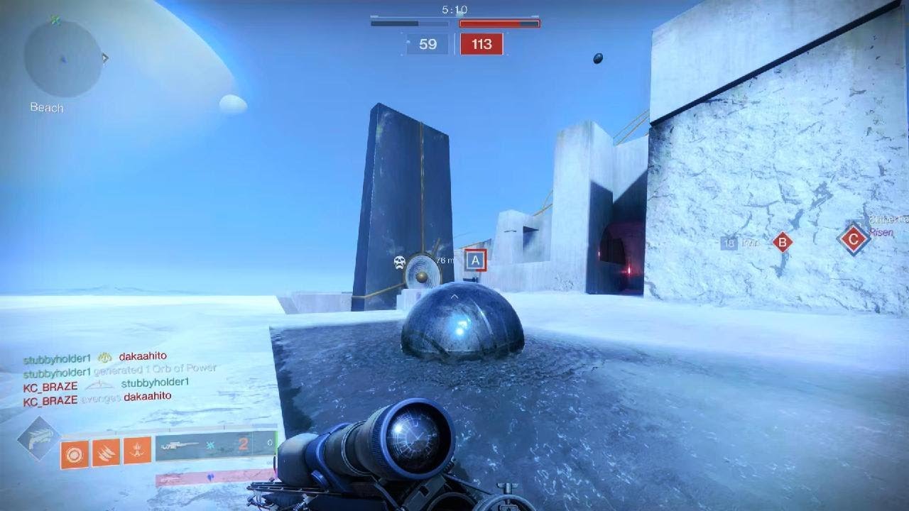 Destiny 2, 1 bullet 4 people. - YouTube