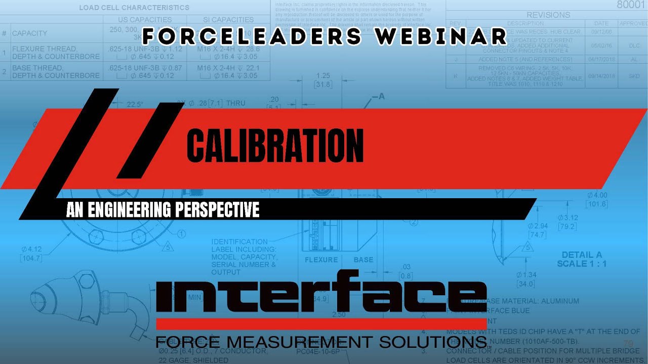 Calibration - Load Cell Performance Starts By Design Webinar - YouTube