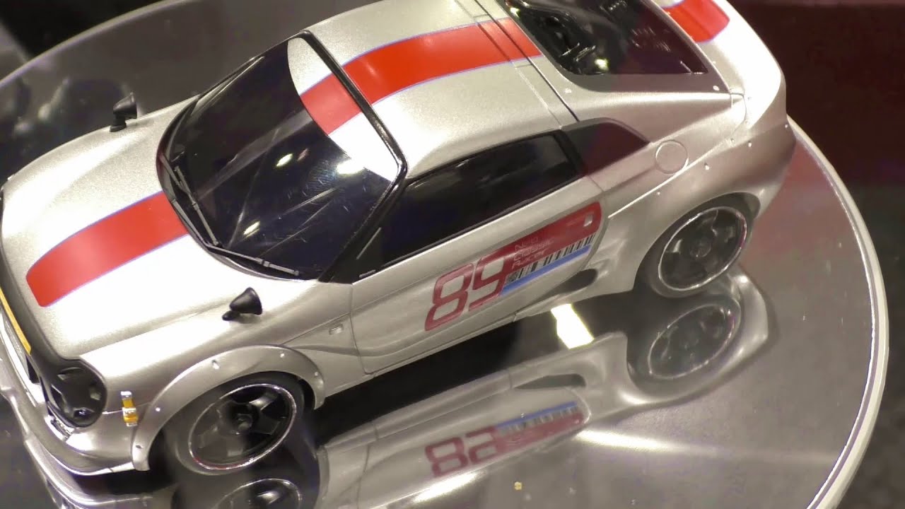 ＜京商RC ミニッツ＞ホンダ ネオクラシックレーサ：Kyosho Mini-Z Honda Neo Classic Racer - YouTube