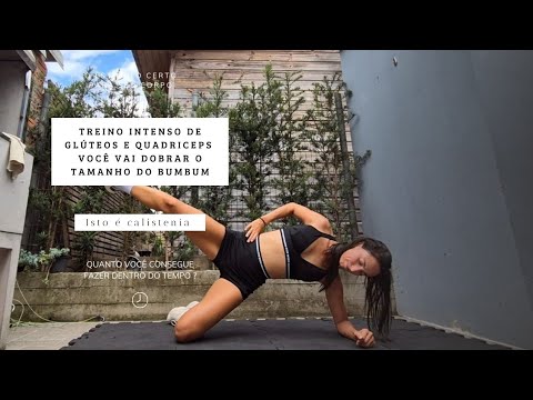 TREINO INTENSO DE GLÚTEOS E POSTERIORES BUMBUM GIGANTE EM POUCOS MINUTOS - MEMB. INFERIORES