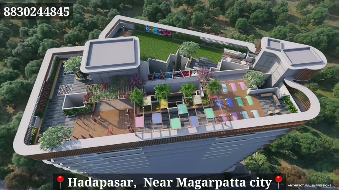Kumar Placida at Hadapsar 2&3 BHk Starts from 77 Lakh , Call 8830244845 - YouTube