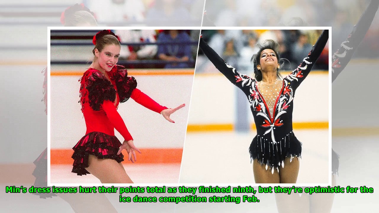 Whoops! Wardrobe malfunction mars Olympic debut for ice dancers ...
