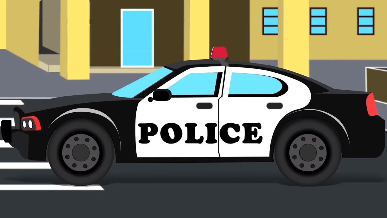 Police Car Chase, Transformation Cartoon Video For Kids - YouTube