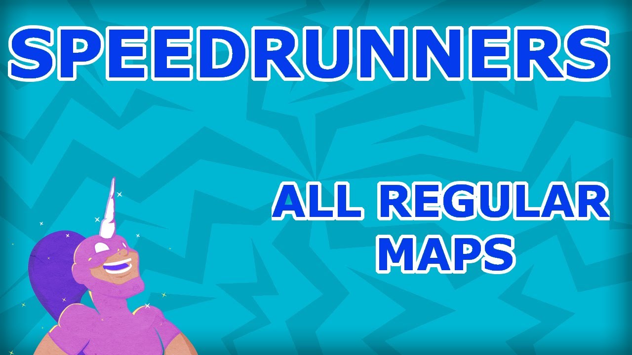 SPEEDRUNNERS | MY BEST ROUTES | ALL REGULAR MAPS - YouTube