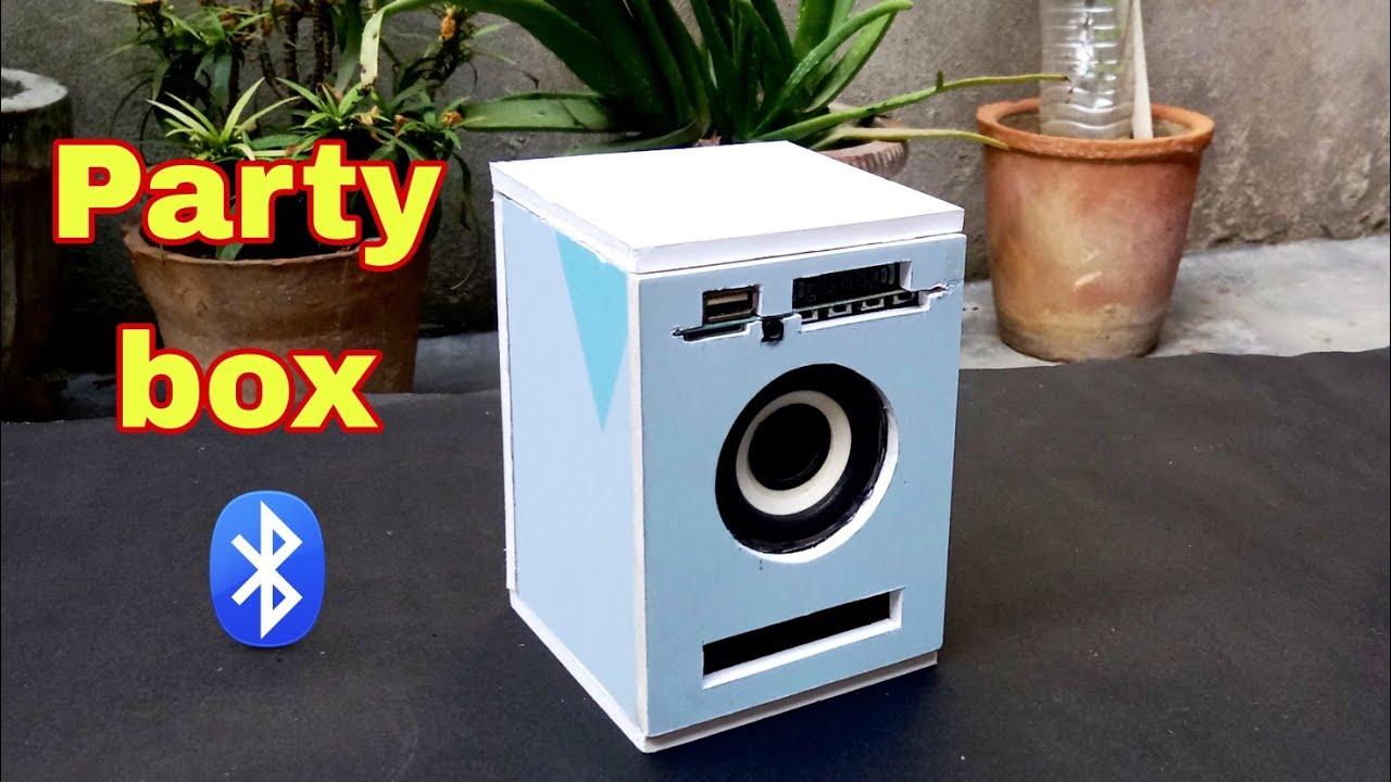 How to make Bluetooth Speaker || diy mini speaker - YouTube