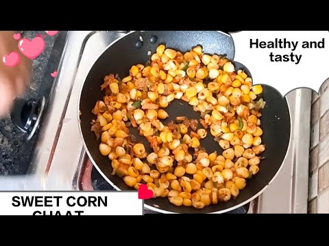 Sweet Corn Chaat 😋 |Healthy snacks| |Yummy|@Manya-m12n - YouTube