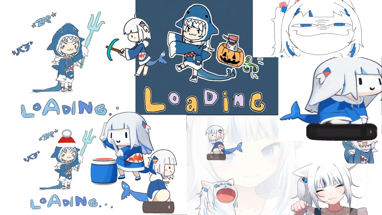 Every Single Gura Loading Screen - YouTube