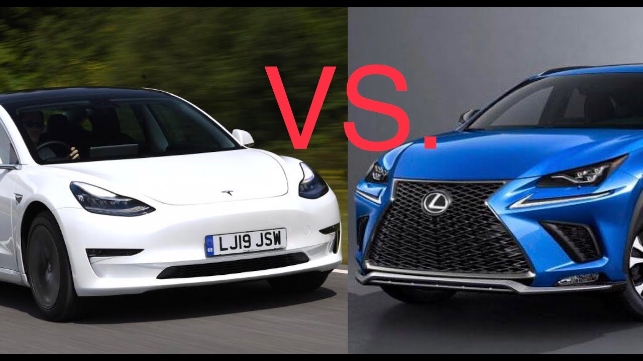 Lexus NX300h VS. Tesla Model 3 車室靜肅差異實測 - YouTube