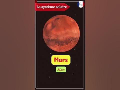 The Planets of the Solar System in French #shorts - YouTube