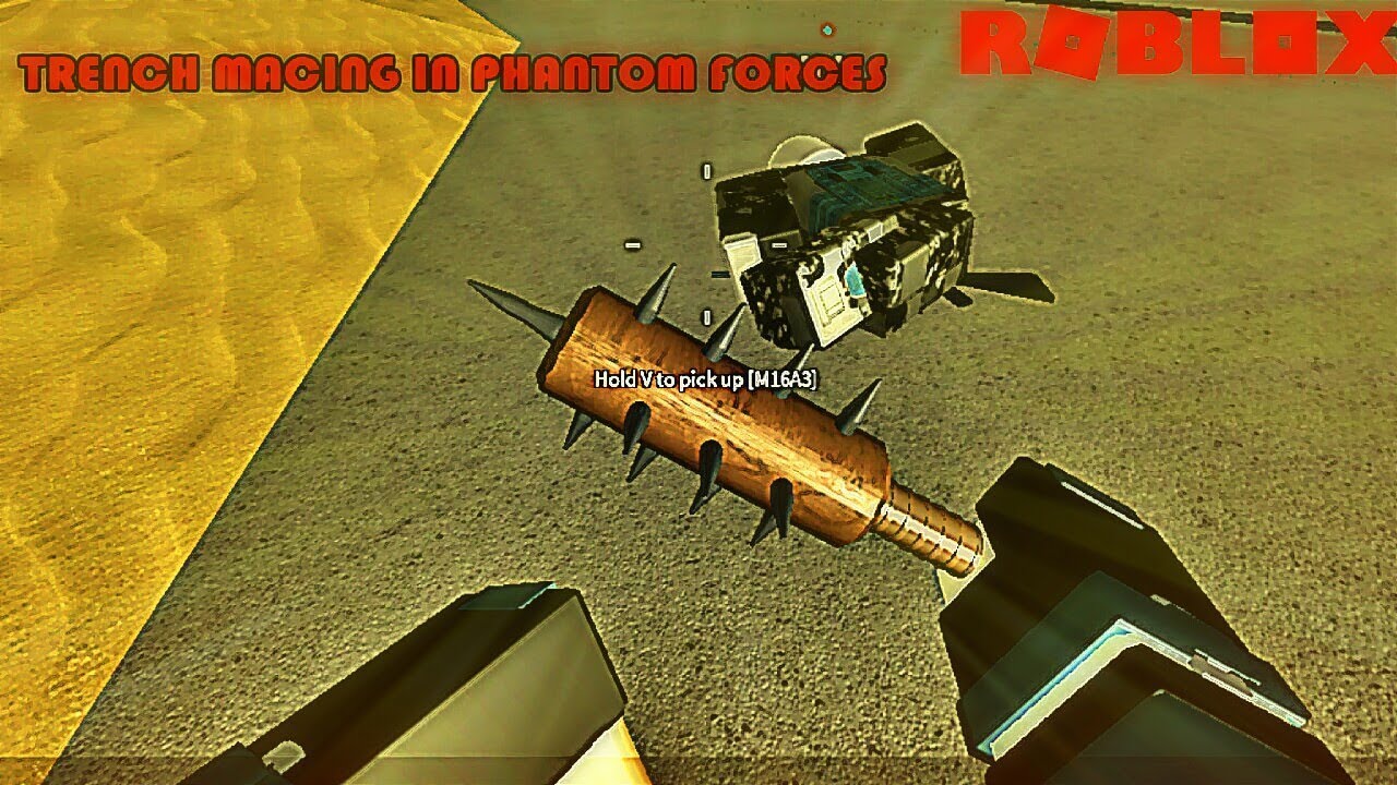 TRENCH MACING EVERYONE IN PHANTOM FORCES! - YouTube