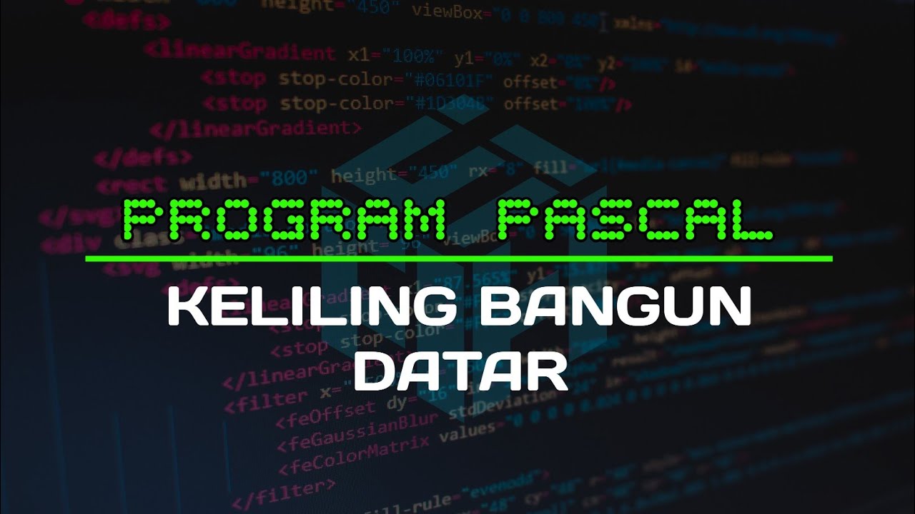 Program Pascal-Keliling Bangun Datar(IF Majemuk) - YouTube
