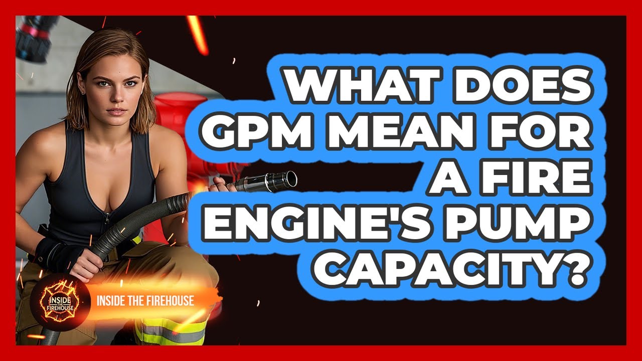 What Does GPM Mean For A Fire Engine's Pump Capacity? - Inside the ...
