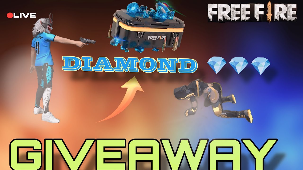 Live Diamond giveaway 1 Custom 1 Winner 100 diamond live - YouTube