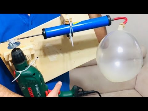 Matkap ile Bisiklet Pompası