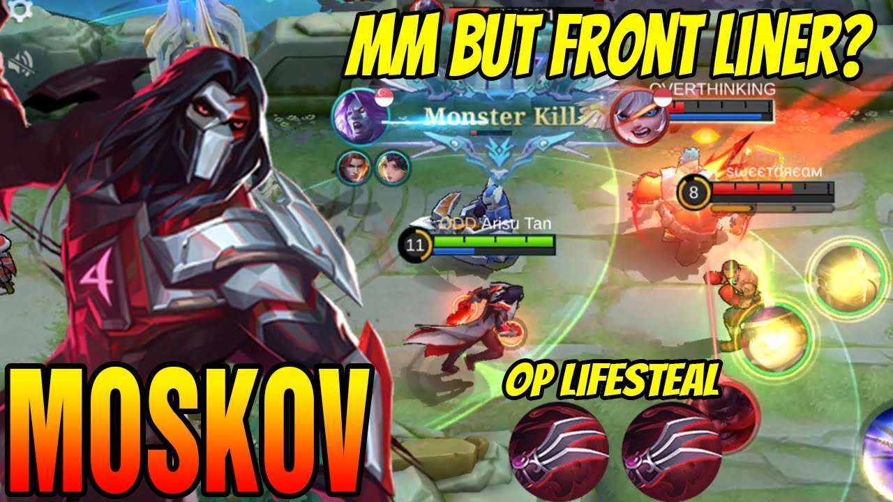 Moskov Emblem And Build Super Lifesteal - Build Top 1 Global Moskov ...