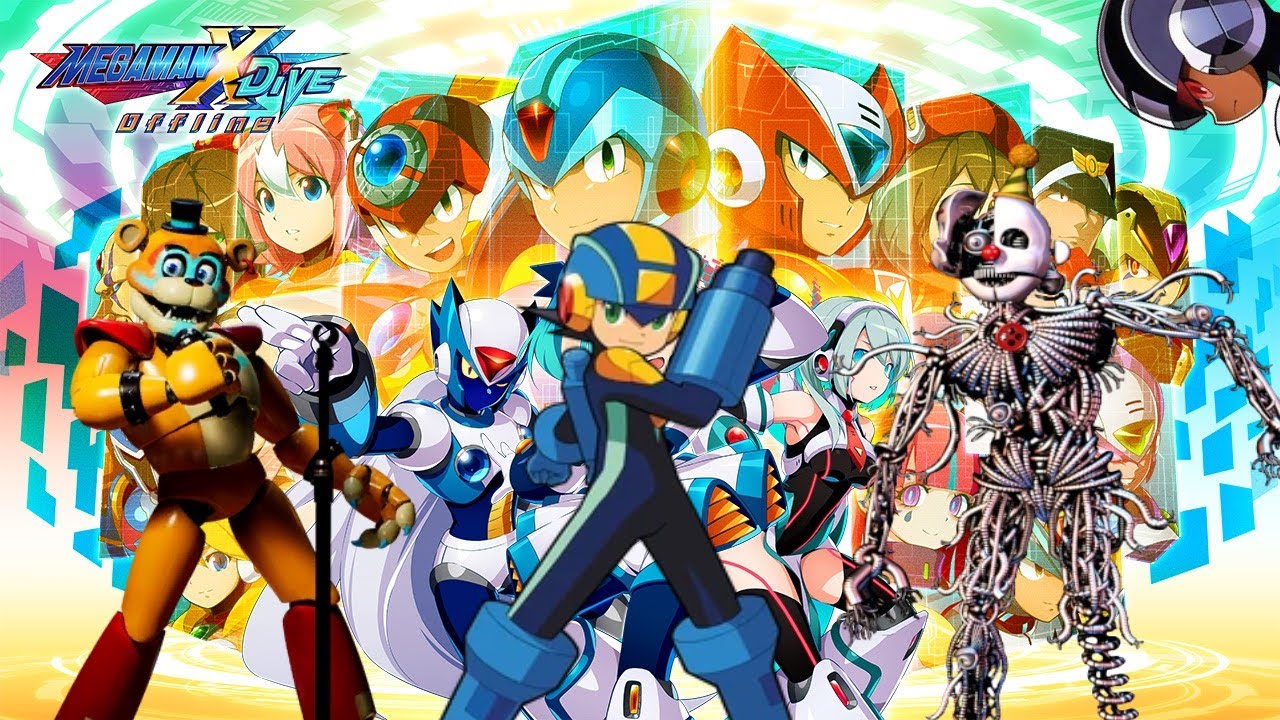 Video Game Robots React to the Mega Man X DiVE Offline Trailer! - YouTube