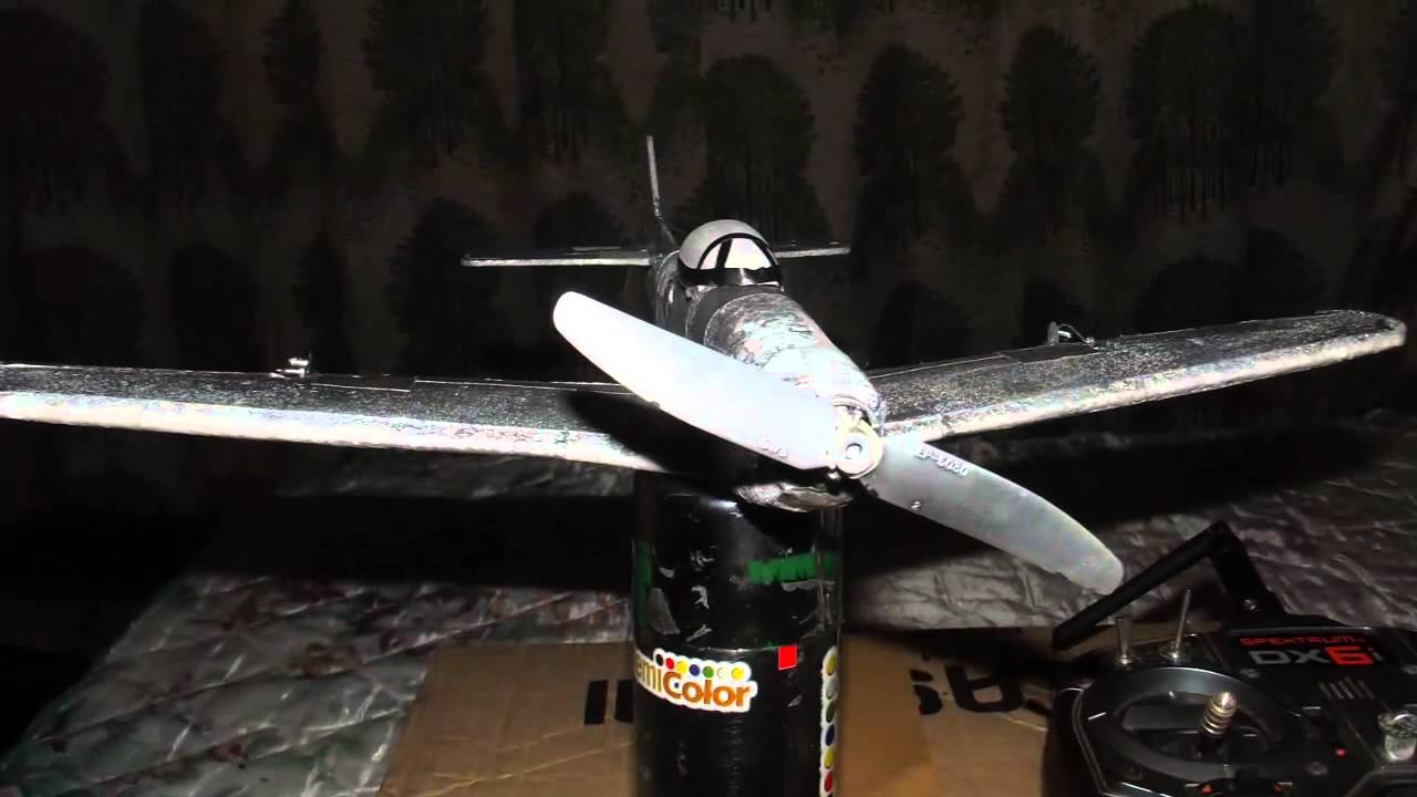 Micro P-51 Mustang - YouTube