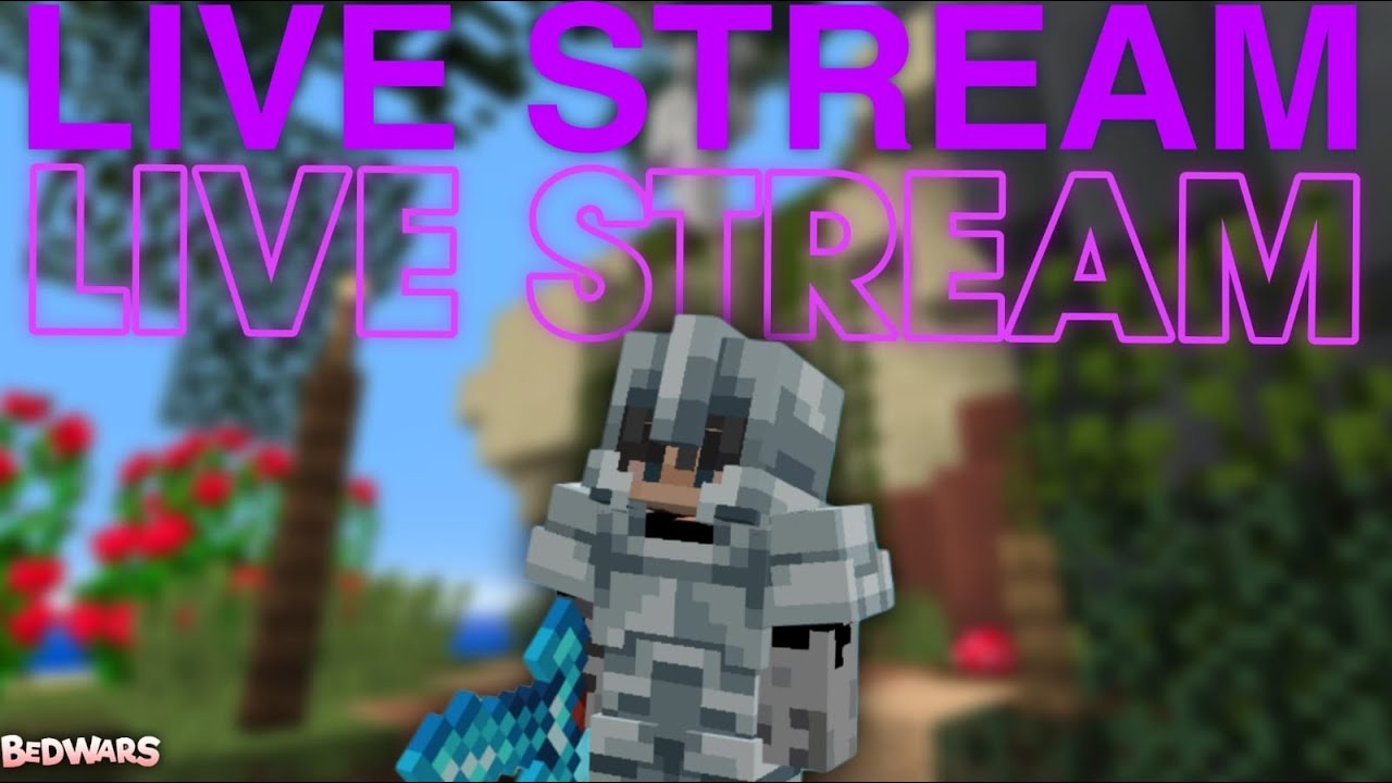 Live game minecraft bedrock bedwars the hive - YouTube