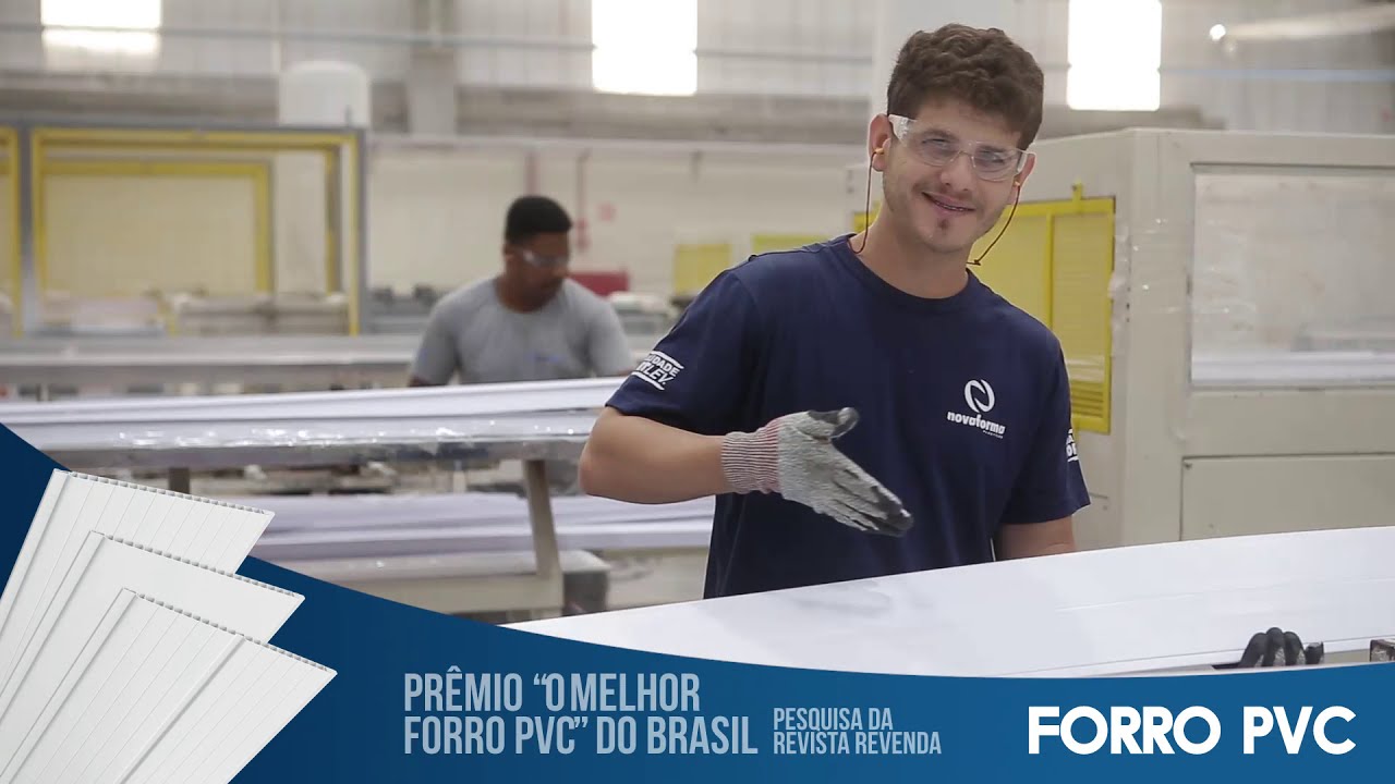 Forro Pvc Novaforma - Uma empresa do grupo Fortlev - YouTube