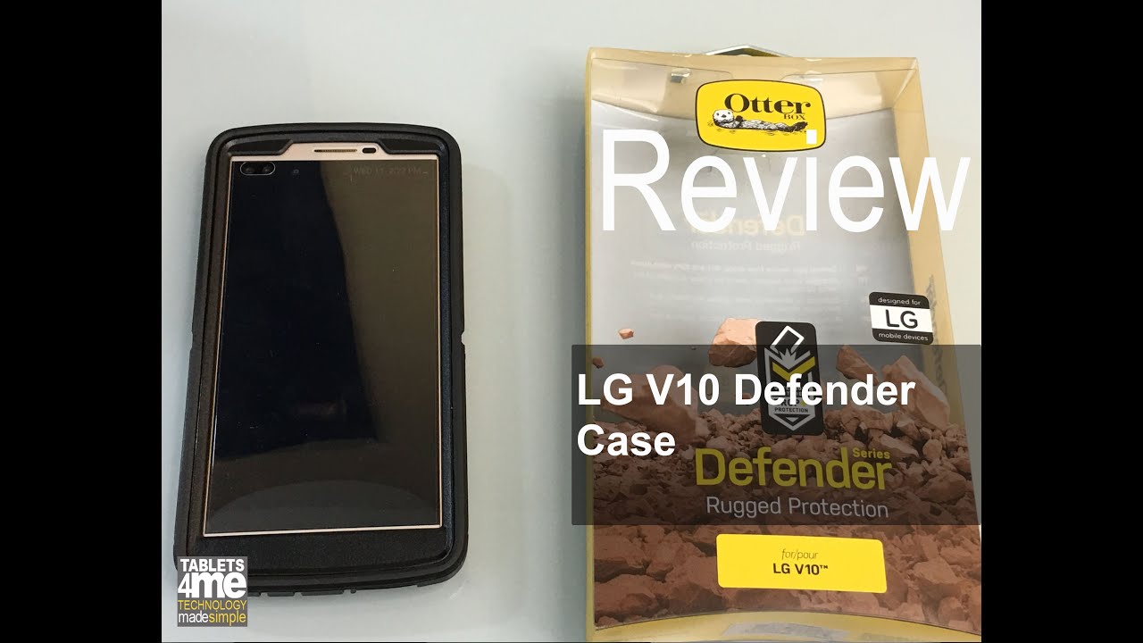 LG V10 Defender Case from Otterbox - YouTube