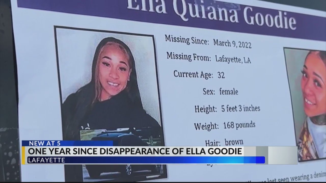 One year since disappearance of Ella Goodie - YouTube