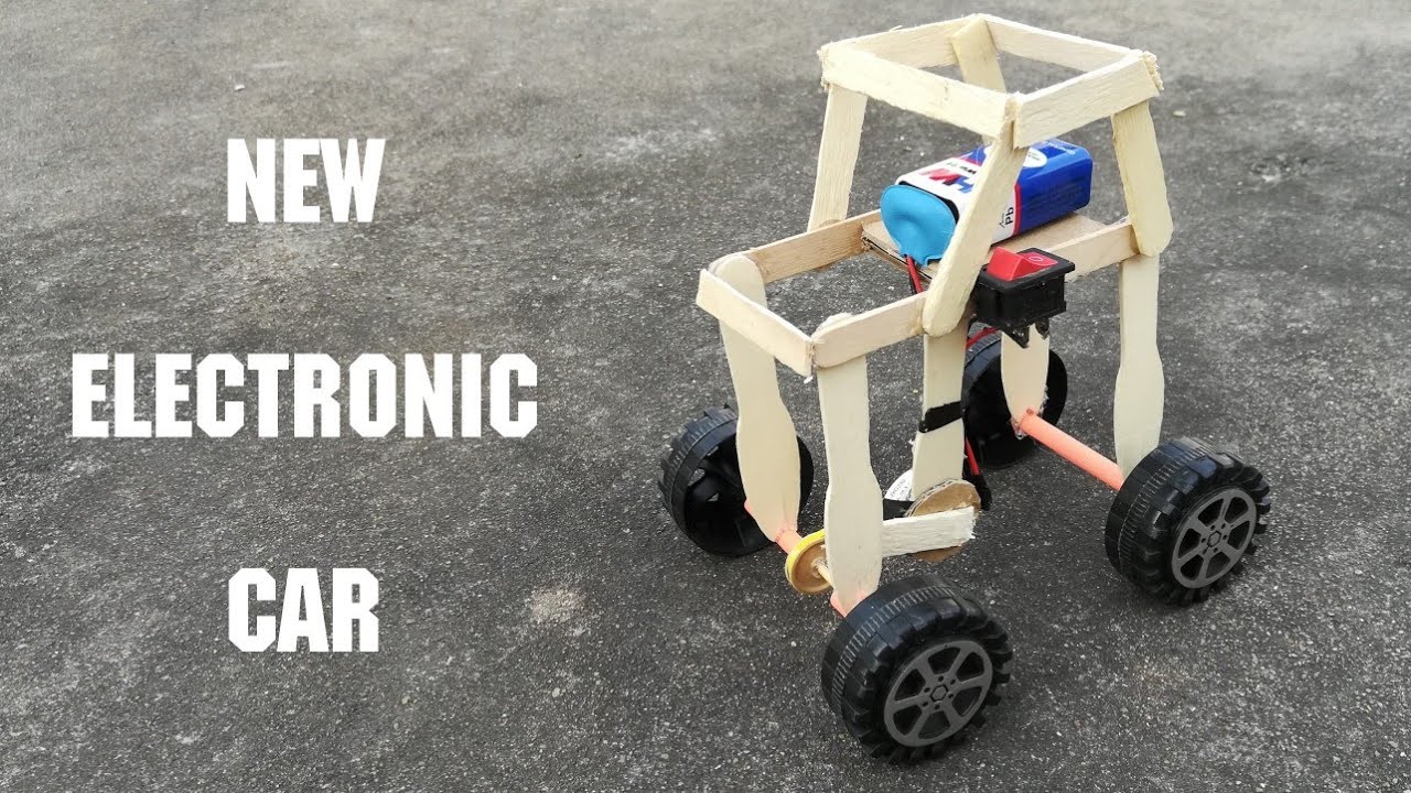 How to make New Electronic Car Easy at Home - YouTube