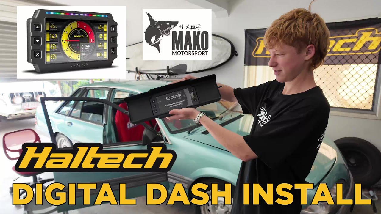 Haltech IC-7 Digital Dash Install - VL COMMODORE BUILD - EP 17 - YouTube