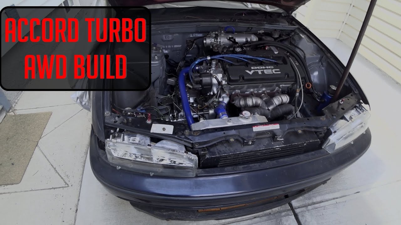 Sleeper Accord Build. H22 Turbo All Wheel Drive - YouTube