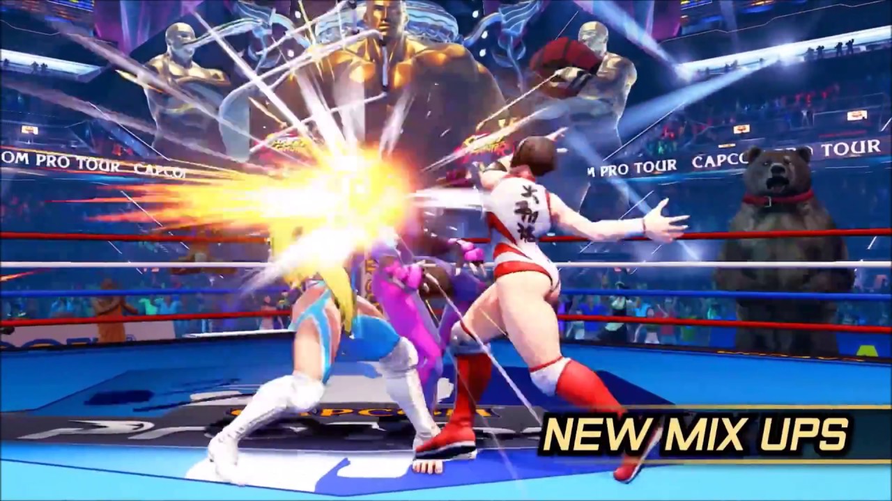 Street Fighter V - R. Mika V-Trigger #2 Preview Compilation - YouTube