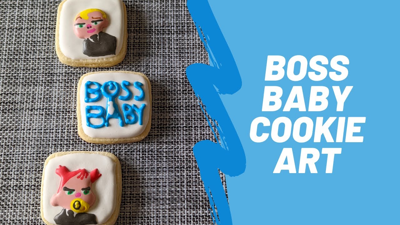 Boss Baby | Cookie Art - YouTube