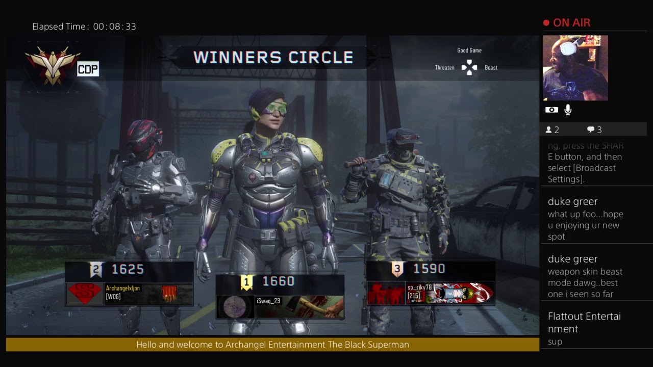 Call Of Duty Black Ops 3 Live......Archangel X jon.Live - YouTube