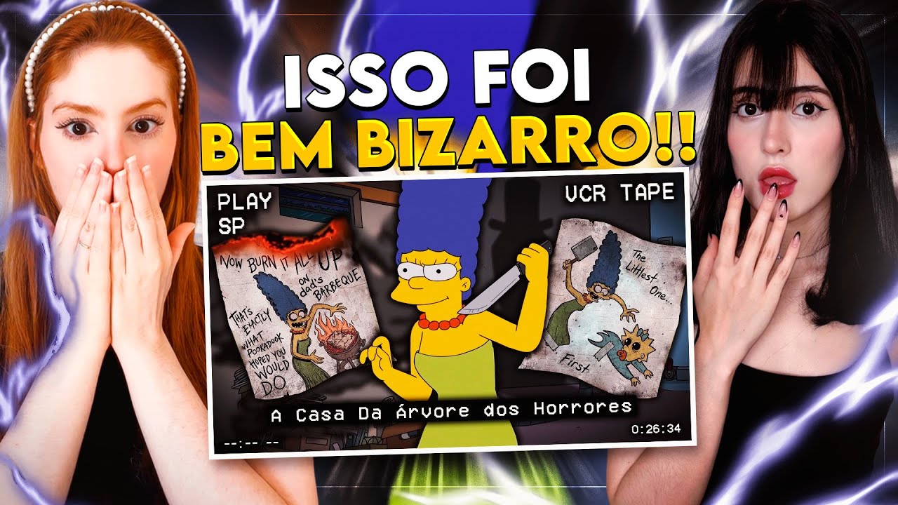 REACT | O EPISÓDIO MAIS MACABRO DOS SIMPSONS: THE POOKADOOK | CR Reacts ...