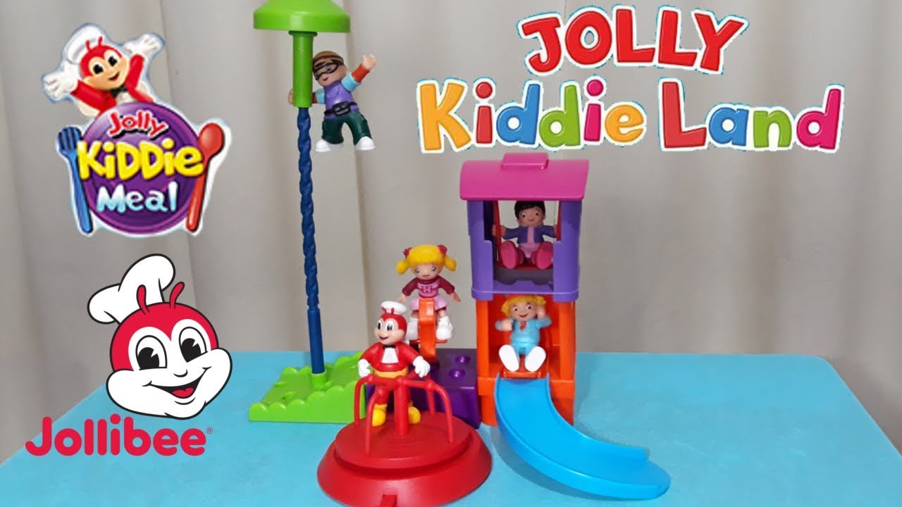 JOLLIBEE Jolly Kiddie Land - kids meals playground toy complete set ...