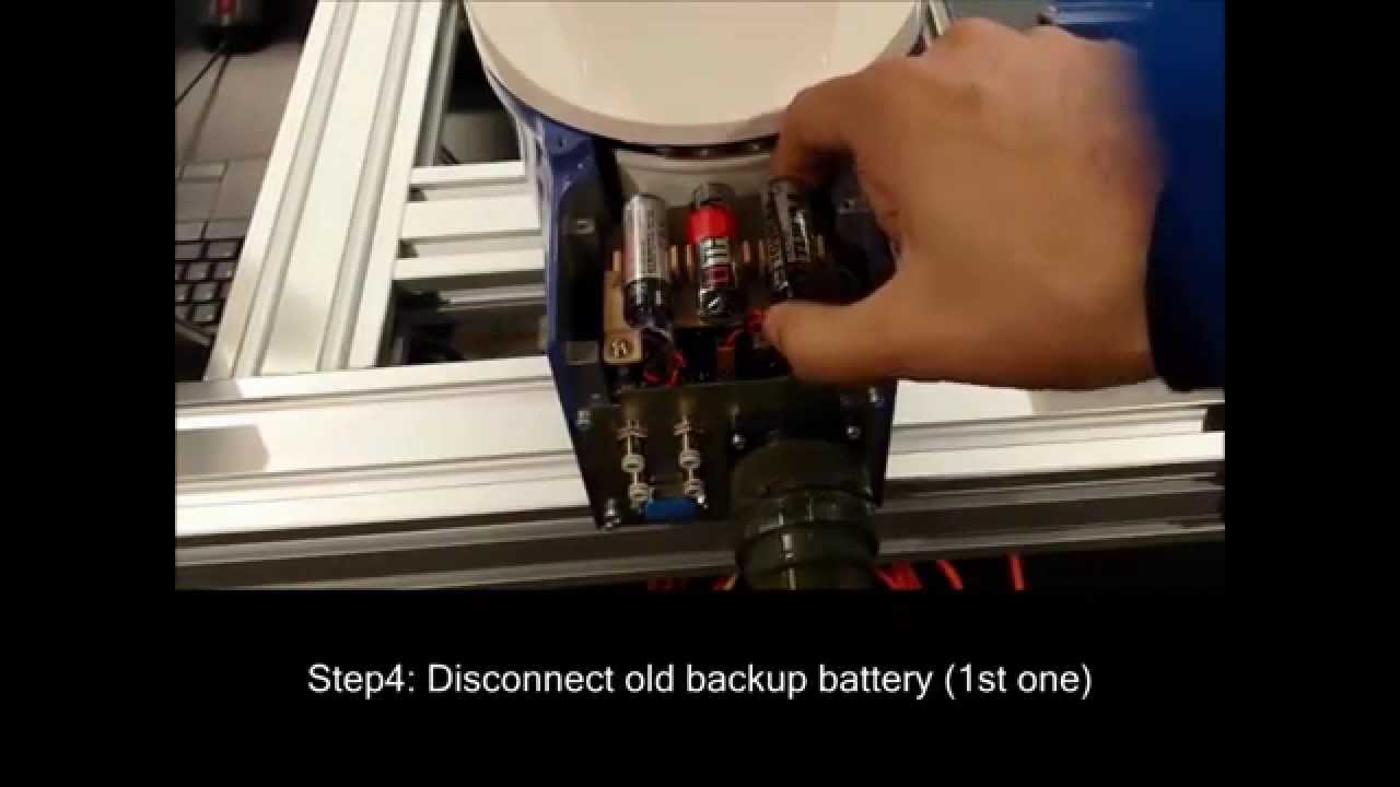DENSO RC7 VP Robot - Encoder battery Replacement - YouTube
