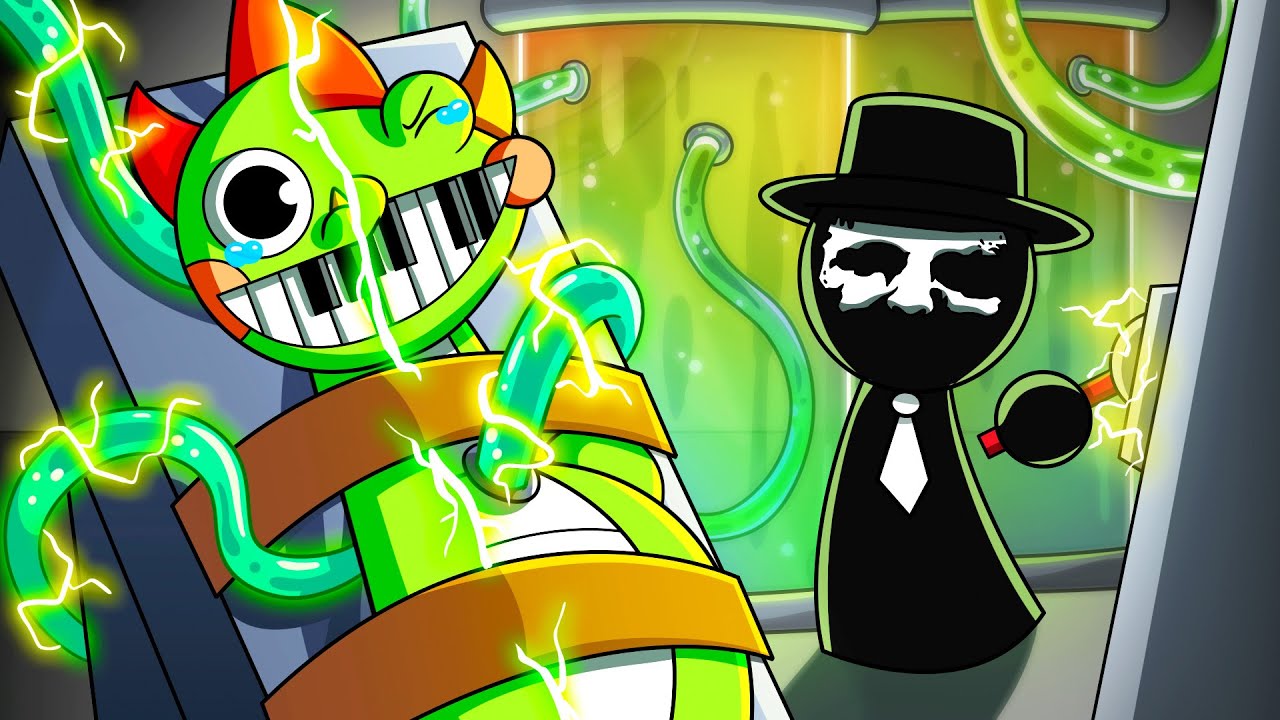 SPRUNKI Takes Over POPPY PLAYTIME! (Cartoon Animation) - YouTube