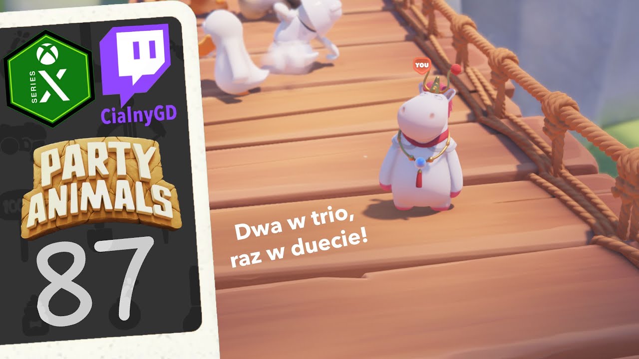 Party Animals 87: Dwa w trio, raz w duecie! - YouTube